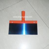 China Strong Sharp Wall Earth Spring Steel Plate 150x300mm Metal Scraper Spade 1mm Thickness for sale