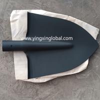 China Carbon Steel Delta Triangle Digging Spade Shovel 250x270x360mm 1000g for Garden Farming for sale
