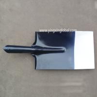 China Carbon Steel Rectangle Digging Shovel 195x315mm Tip Socket Garden Farming Spade 1000g for sale