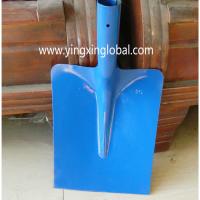 China Carbon Steel Square Digging Garden Shovel 255x295x425 mm 1000g for sale