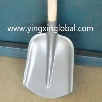 China Carbon Steel Square Digging Shovel 220x265x330mm Powder Coated Garden Spade for sale
