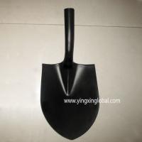 China Carbon Steel Point Digging Garden Spade Shovel 225x290x495mm 1000g for sale