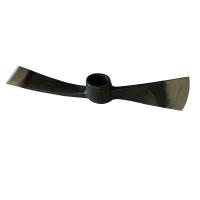 China Oval Eye Mold Rolling Forged Steel Pickaxe Mattock 1500g-2500g Cutting Blade for sale