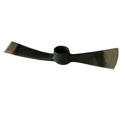 China Oval Eye Mold Rolling Forged Steel Pickaxe Mattock 1500g-2500g Cutting Blade for sale