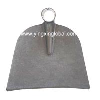 China Mn Steel Half Round Garden Hoe 210x265mm One Body Punching Weeding Loosening Farm Planting Tool for sale