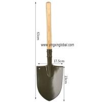 China Carbon Steel Kids Garden Shovel Spade 500g Head Weight 630mm Length Powder Coated for sale