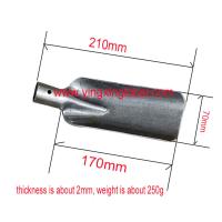 China Carbon Steel Digging Spade Shovel 70x170x210mm 500g for Garden Landscaping for sale