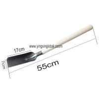China Carbon Steel Digging Spade Shovel 70x170x210mm 500g for Garden Landscaping for sale