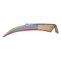 China Forged Carbon Steel Scythe 600g Reaping Sickle 150cm Handle for Crop Grass Corn for sale