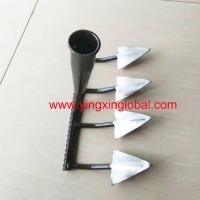 China Carbon Steel 4 Tine Weld Garden Digging Hoe Fork Rake 12pcs per Carton for sale
