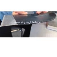 China Forged Round Hole Eye Farming Hoe Cutting Blade 1000g Spading Digging Garden Hoe for sale