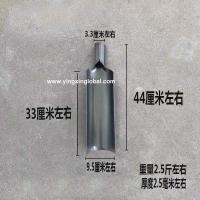 China 5100101 Carbon Steel Metal Digging Hole Cave ditch Curve Type Tomb Mud Shovel Spades for sale