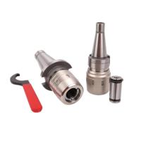 China Precision NT Tool Holder NT40 Powerful Collet Chuck Milling Tool Holder for sale