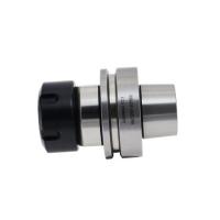 China HSK63A-ER16-80 HSK Tool Holder Wood Lathe Tool Holder 0.003mm Run Out for sale