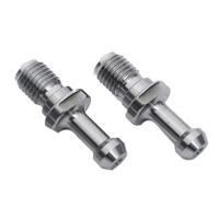 China 54HRC-57HRC BT Pull Stud Black Oxide Surface For CNC Machine for sale