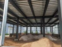 China Double Storey Q235B Q345B Steel Prefab Building Anti Corrosion Light Steel Structure for sale