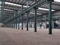 China Prefabricated Steel Structure Warehouse 50 sqm Lightweight Fast Build Aluminum Alloy Window for sale