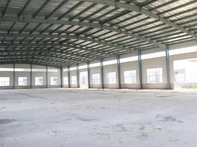 China Galvanized Steel Structure Warehouse 50 sqm Customizable Industrial Workshop for sale