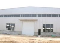 China Lange Steel Structure Warehouse Hot Dip Galvanized 50 sqm Rolling Door for sale