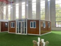 China Module 20-40 Foot expandable container house With 3 Bedroom for sale