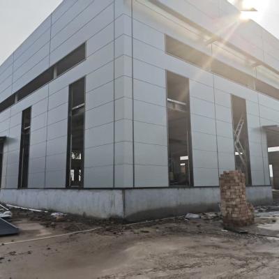China Versatile Steel Structure Workshop With Hot Dip Galvanized Roof And Wall Panel for sale