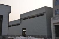 China Prefabricated Steel Frame Warehouse Construction Q345B Industrial Shed 20m Span for sale