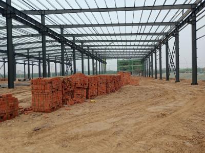 China Custom Prefab Metal Steel Structure for Industrial Building 100 Year Lifespan for sale