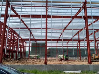China Waterproof Agricultural Industrial Steel Building PEB Steel Structure for Shopping Mall Q345 for sale