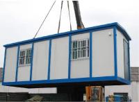 China Prefabricated Steel Structure Epidemic Isolation Hospital 5800x2400x2896mm Galvanized Frame for sale