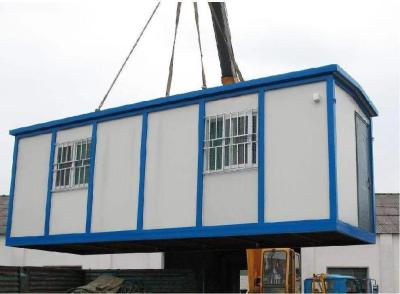 China Prefabricated Steel Structure Epidemic Isolation Hospital 5800x2400x2896mm Galvanized Frame for sale