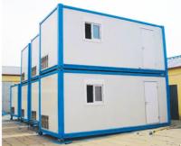 China 20ft Steel Storage Container Office Prefab House with Sandwich Panel for sale
