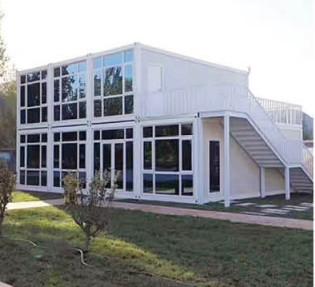China Seven Storey Light Steel Structure Building 5800x2400x2896mm Galvanized Frame for sale