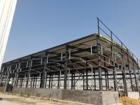 China Q235B Large Span Steel Structure Prefabricated Workshop Building H Section Steel Frame for sale