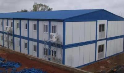 China Light Gauge Steel Frame House Soundproof Prefab Villa ODM 80-120m2 for sale