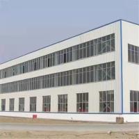 China Painted Galvanized Steel Structure Prefabricated Modular Workshop 50 Year Life for sale