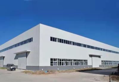 China LANGE Large Steel Frame Buildings Farm Prefabricated Light Steel House Q345B H Section for sale