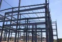 China Q345 Agricultural Industrial Steel Building with 75mm EPS Sandwich Panel Roof for sale