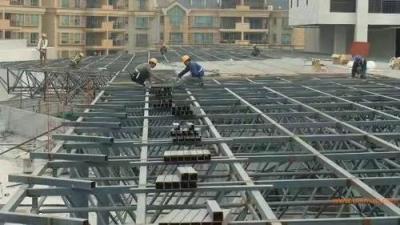 China Light Gauge Steel Framing House 0.75mm 1.15mm Steel Frame Agricultural Sheds Quick Installation for sale