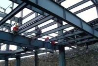 China Recyclable Prefabricated Steel Frame Building Corrugated Sheet Prefab Stadium 1-10 Storeys for sale