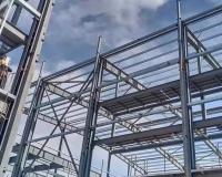 China Fireproof Prefabricated Warehouse Office Steel Frame Cabin Home Kits Custom Size 1-10 Storeys for sale