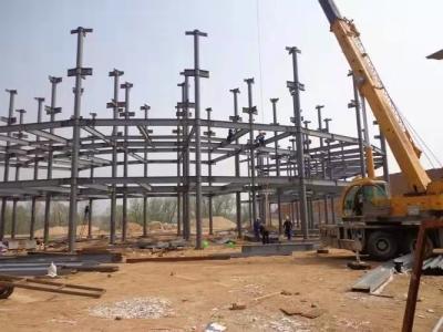 China Customized Light Steel Prefab House Q235 Q345 Prefabricated Luxury Villa 40ft GP for sale