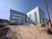 China Painted Prefabricated Steel Frame Industrial Chemical Steel Structure Workshop for sale