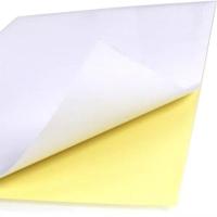 China Acrylic Adhesive Matte Sticker Paper for Printing Waterproof and Self-adhesive -made for sale