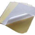 China Uncoated Hot Metal Glue Sticker Paper for PE Coating and Easy Application for sale