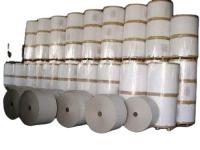 China Glossy Lamination Thermal Transfer Label Jumbo Roll for Custom Self Adhesive Paper Sticker for sale