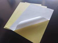 China Hot Melt Adhesive Sticker Paper for Product Labeling and Branding for sale