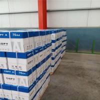 China Writing Paper Jumbo Roll made from Virgin Pulp 70gsm to 80gsm for A4 Size Cutting for sale