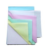 China Double Side Coating 100%Virgin Wood Pulp No Carbon Paper White/Pink/Yellow/Blue/Green for sale