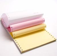 China Double Side Coating 100%Virgin Wood Pulp No Carbon Paper White/Pink/Yellow/Blue/Green for sale