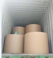 China Custom Order 70/75/80gsm Copy Paper Jumbo Roll 850mm Reel Size with 103±1 Brightness for sale